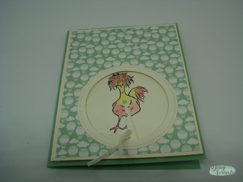 Magic reveal spinner card | Dany'Scrap